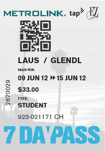 Train Ticket Types | Metrolink